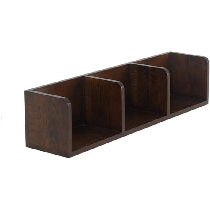 Support Mural Cd Dvd De Support Mural Moderne 3 Cubes En Bois Unité ...