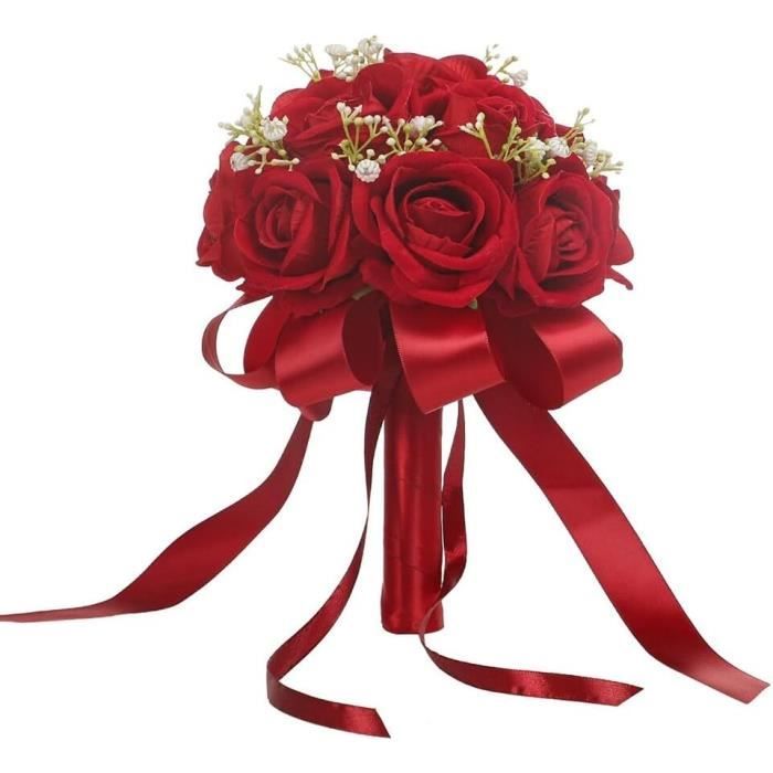 Bouquets De Fleurs Artificielles Pour Mariée, Bouquet De Mariée Mariage ...