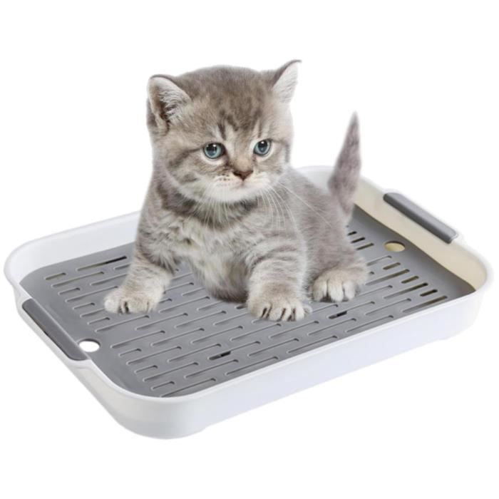 Bac À Litière pour Lapin Chat Bac À Litière pour Lapin avec Grille ...