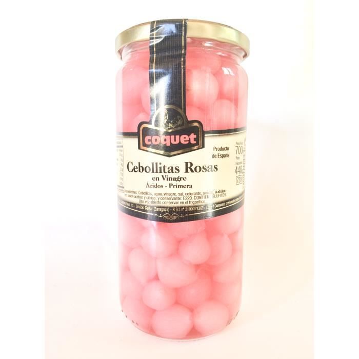 Oignons roses petit calibre en pot 700g - Cdiscount Au quotidien