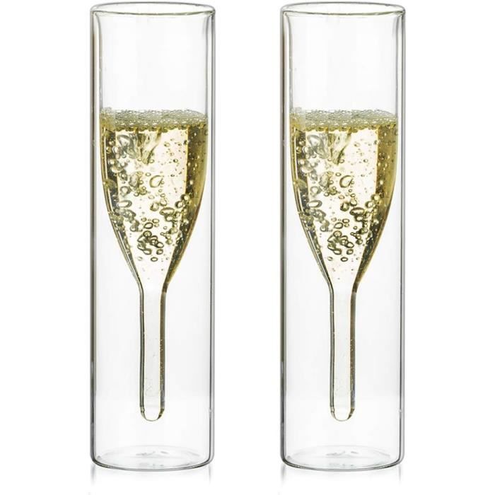 Verres À Flûte À Champagne En Cristal À Double Paroi, Classics Tulip ...