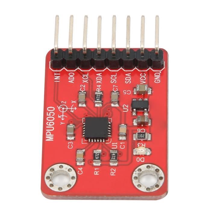 Duokon Module de gyroscope MPU6050 Module de capteur de gyroscope d ...