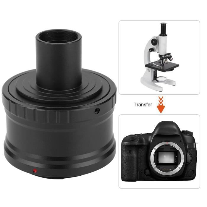 GOTOTOP Bague d'adaptation d'oculaire de microscope Adaptateur en métal ...