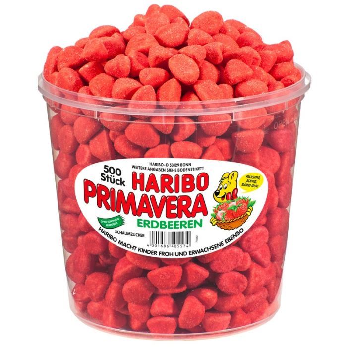 Haribo Primavera fraise, 500 pcs - Cdiscount Au quotidien