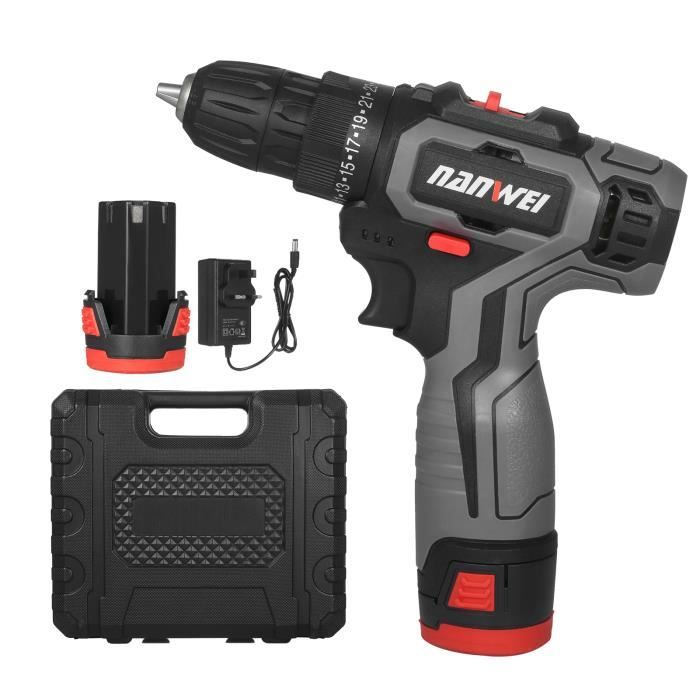 Perceuse électrique sans balais 12V Perceuse-visseuse sans fil Perceuse ...