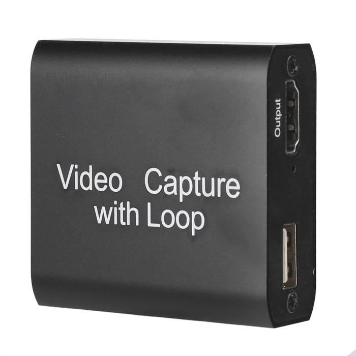 Sonew Carte de capture vidéo Carte de Capture Externe USB en Direct ...