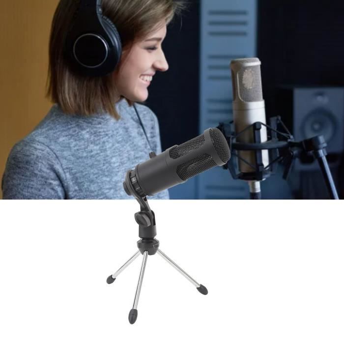 SUC-Micro USB Microphone USB, Micro à Condensateur PC Plug and Play ...