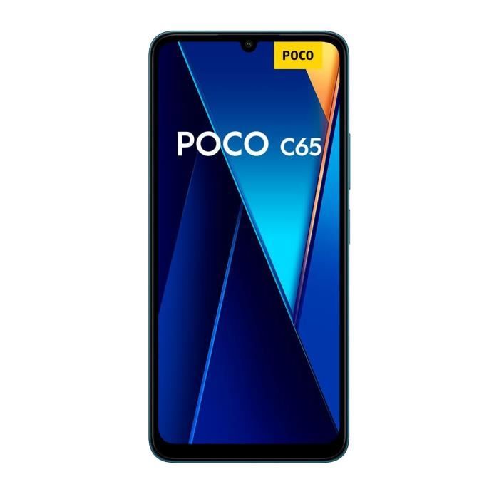 POCO C65 6Go 128Go Bleu MediaTek Helio G85 6.74" Dot Drop Display 90Hz Batterie 5000mAh 18W ...