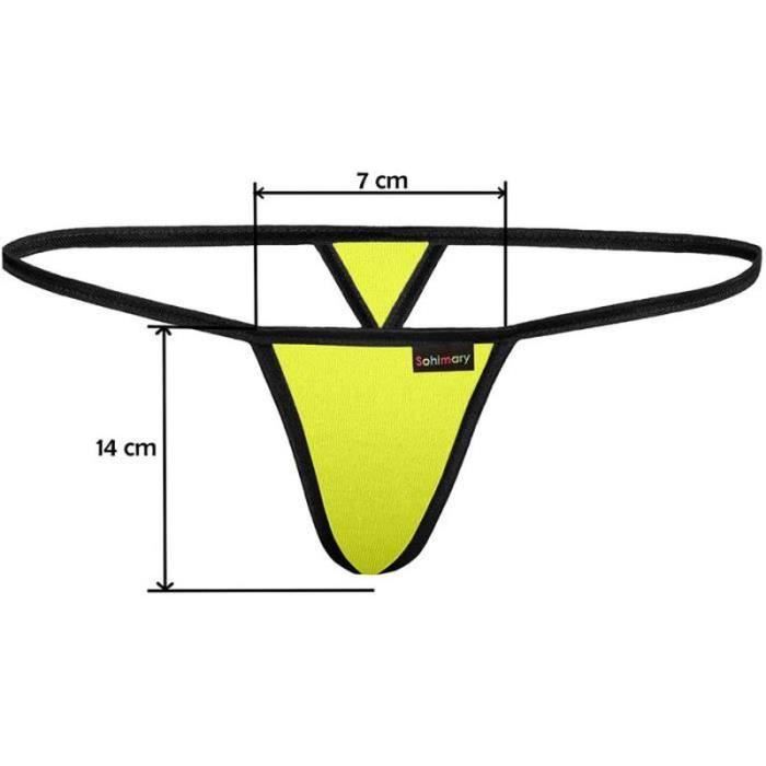 Femme Mini String Bikini1398 Or - Cdiscount Prêt-à-Porter