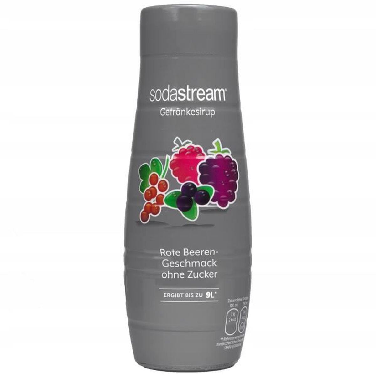 Sodastream sirop de fruits rouges sans sucre 440ml - Cdiscount Au quotidien