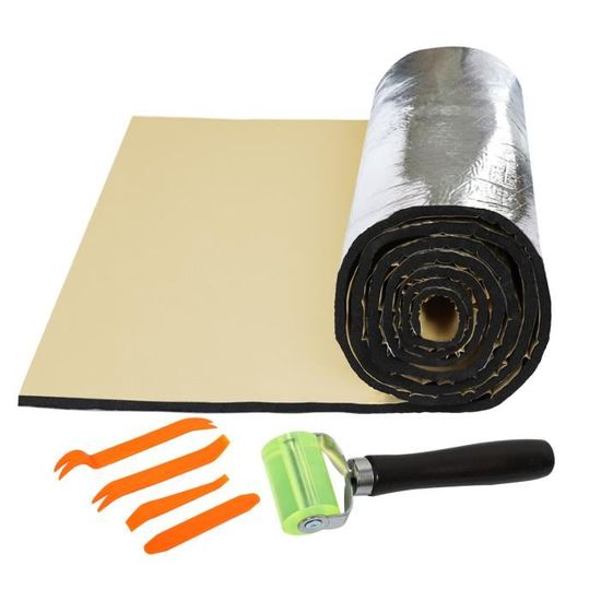 SOURCING MAP Plaque isolante phonique Voiture 10mm Isolation Thermique ...