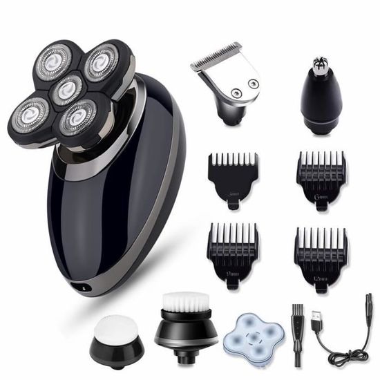 RQ6900 Gray sans LCD - Rasoir électrique aste étanche pour hommes ...