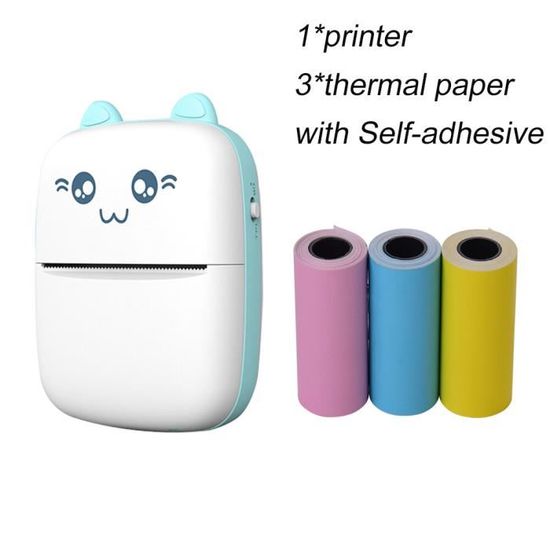 Toutes Nos Imprimantes Mini Imprimante Thermique Portable Sans Fil