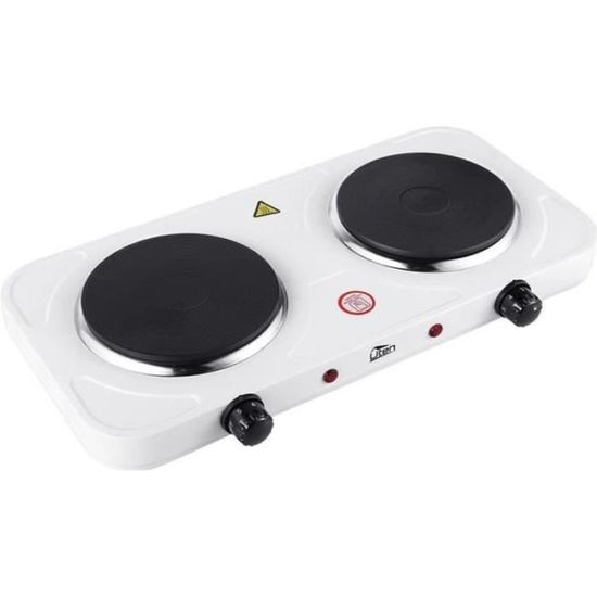 2 Plaques de Cuisson Chauffante Double - Cdiscount Electroménager