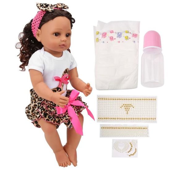 Zerodis poupée bébé Poupée réaliste, Flexible 55cm Vivid Doll, pour les ...