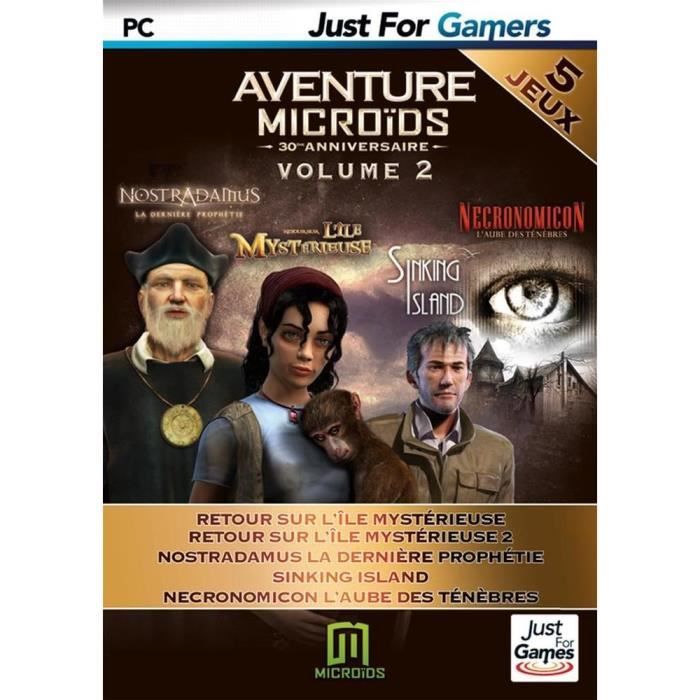 Pack 30 ans Microïds Aventure Volume 2 Jeux PC - Cdiscount Jeux vidéo