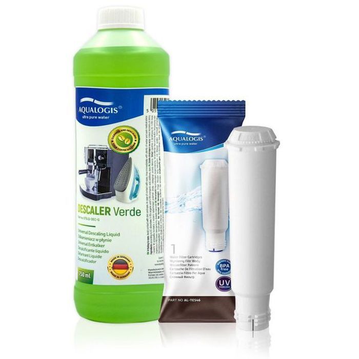 Krups Espresso Machine Kit - Filtre Aqualogis AL-TES46 + Détartrant ...