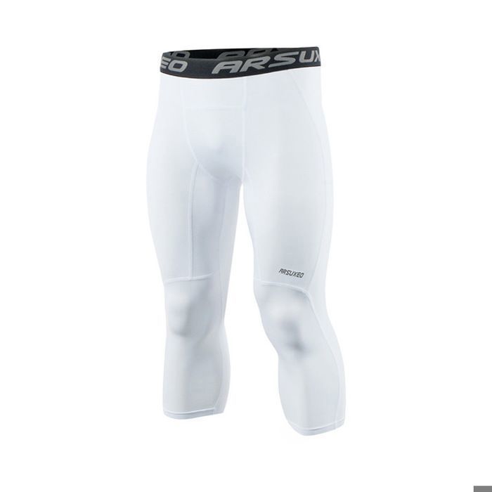Pantalon de sport,collants de Compression pour hommes,couche de Base ...