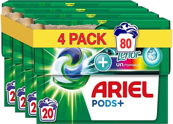 All-in-1 PODS,Lessive Liquide Tablettes/En Capsules 20 Lavages ...