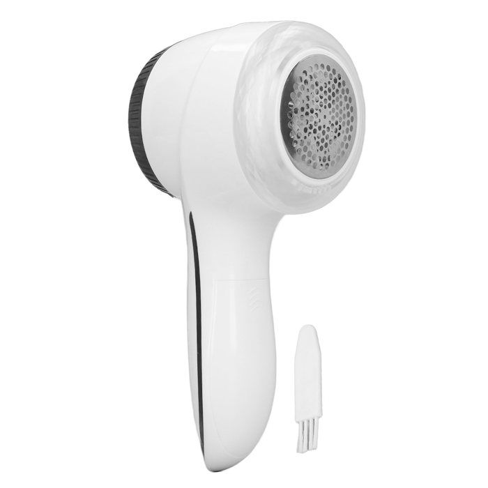 Portable Fabric Shaver Battery Operated Fuzz Ball Lint Remover 2 in 1 ...
