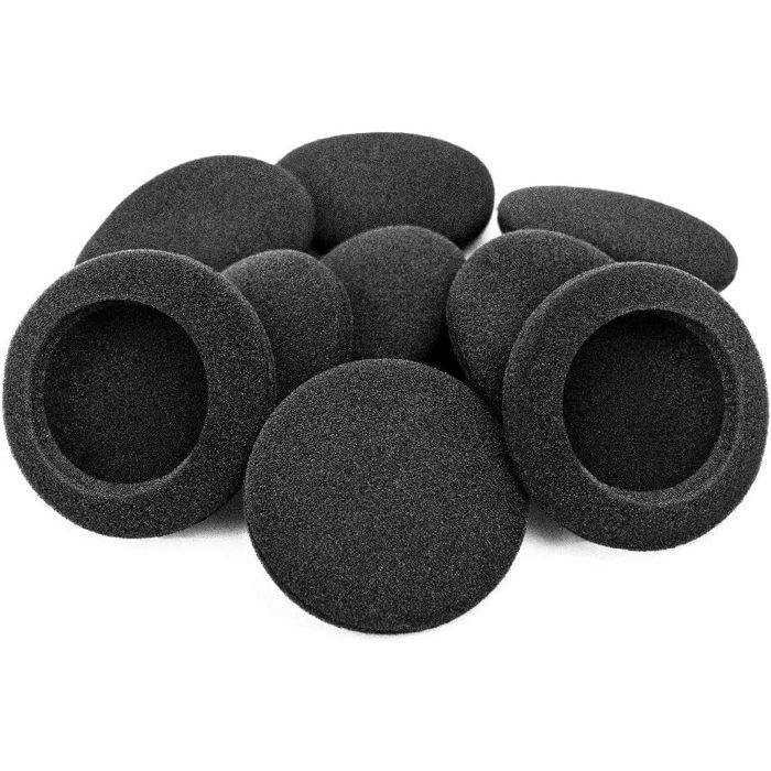 Lot de 10 Mousses , 5 Paires Coussinets Mousse de Remplacement 50mm ...