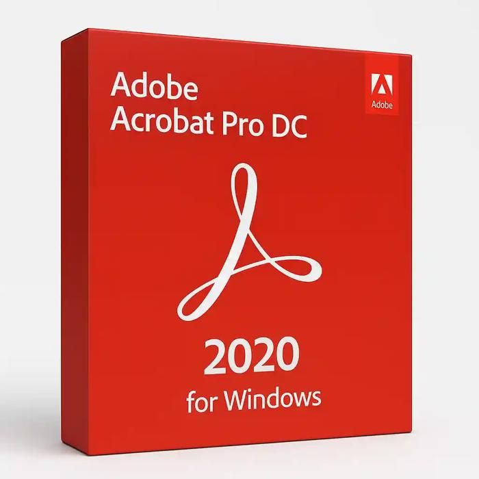 Adobe Acrobat Pro 2020 (Windows) LICENCE - Activation Perpétuelle - À ...