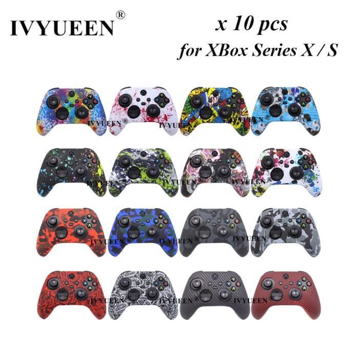 IVYUEEN Étui en silicone pour manette XBox série X S, capuchons de ...