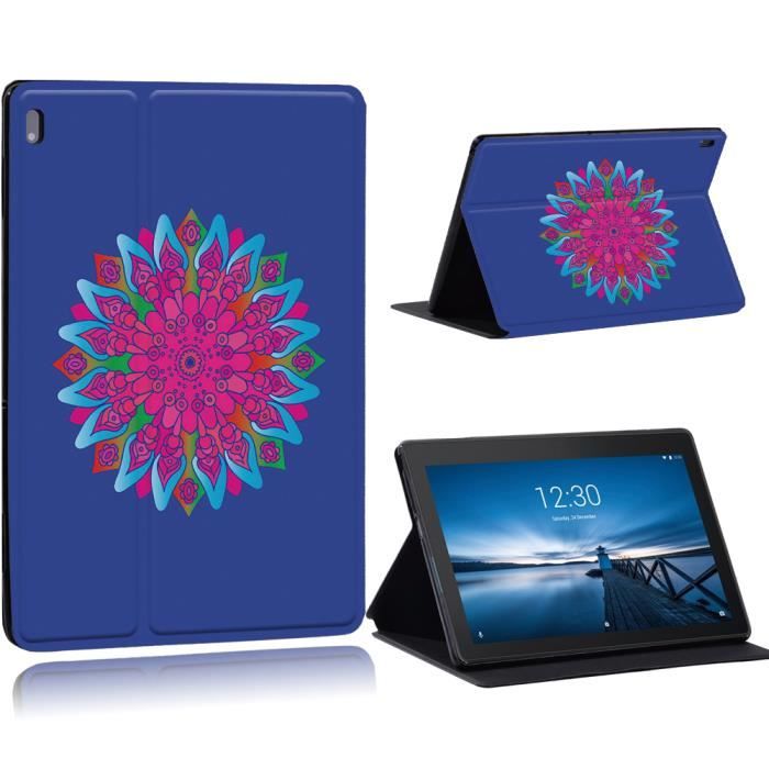 Grande fleur rose - Étui pour tablette Pour Lenovo TabTab M10 X605F ...