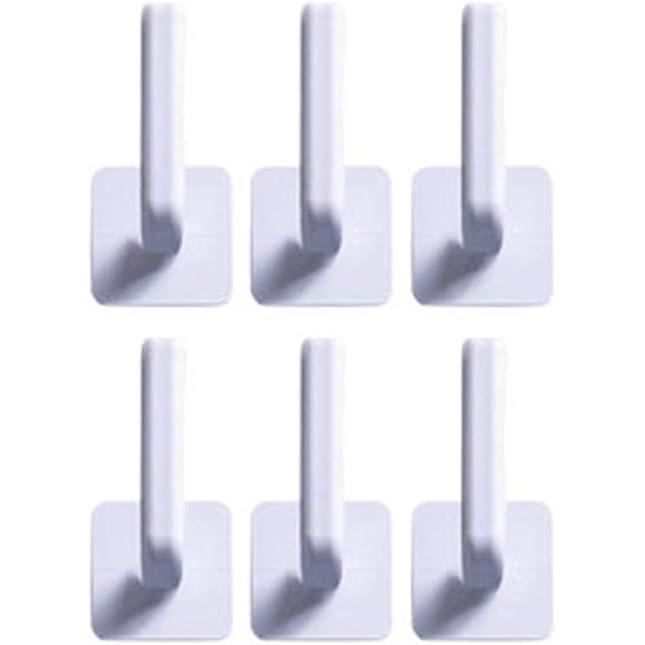 Porte-Manteau Mural Crochet Mural Crochet Collant Blanc Crochet De ...