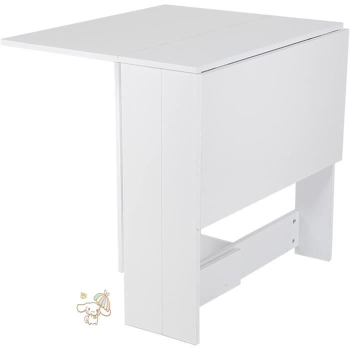 Table Pliante Avec 2 Abattants, En Panneaux De Particules Melaminés ...