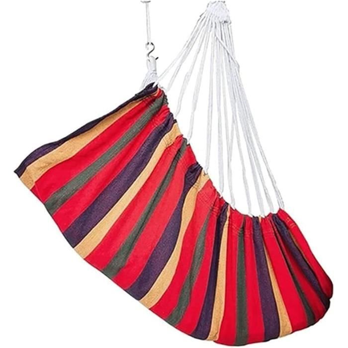 Balançoire hamacs Toile Suspendue balançoire avec 2 oreillers Chaise ...