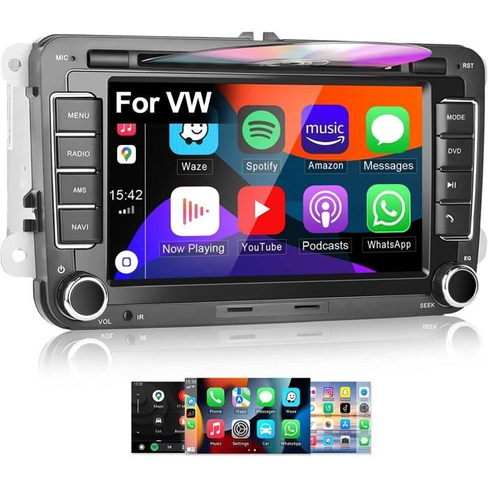 An oid 10 Autoradio pour VW Golf 5 6 Skoda Passat Polo Tiguan Seat ...