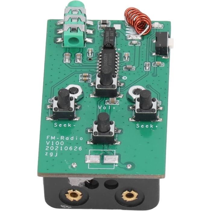 Module Radio Vhf, Carte Récepteur Radio Réglable 88-108 Mhz ...
