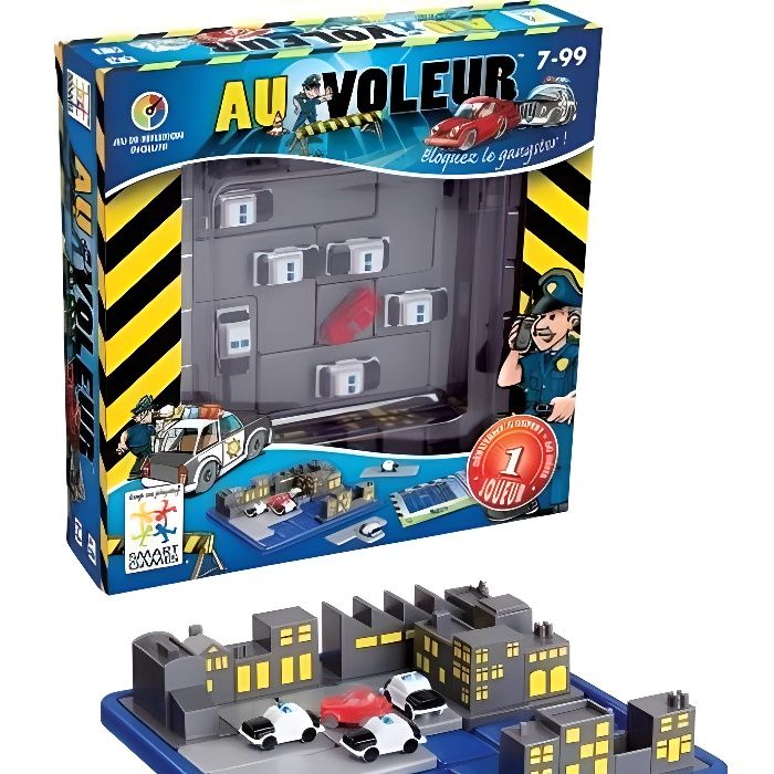 Jeu de logique évolutif - SMARTGAMES - Au Voleur - 60 défis - Enfant ...