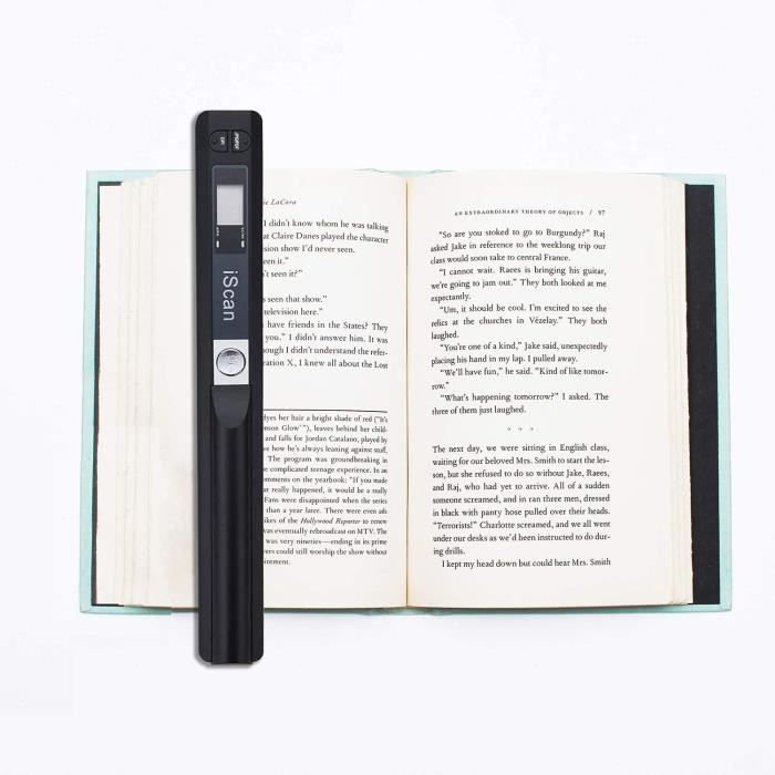 SCANNER portable avec carte Micro SD 16 G incluse, de documents à main ...