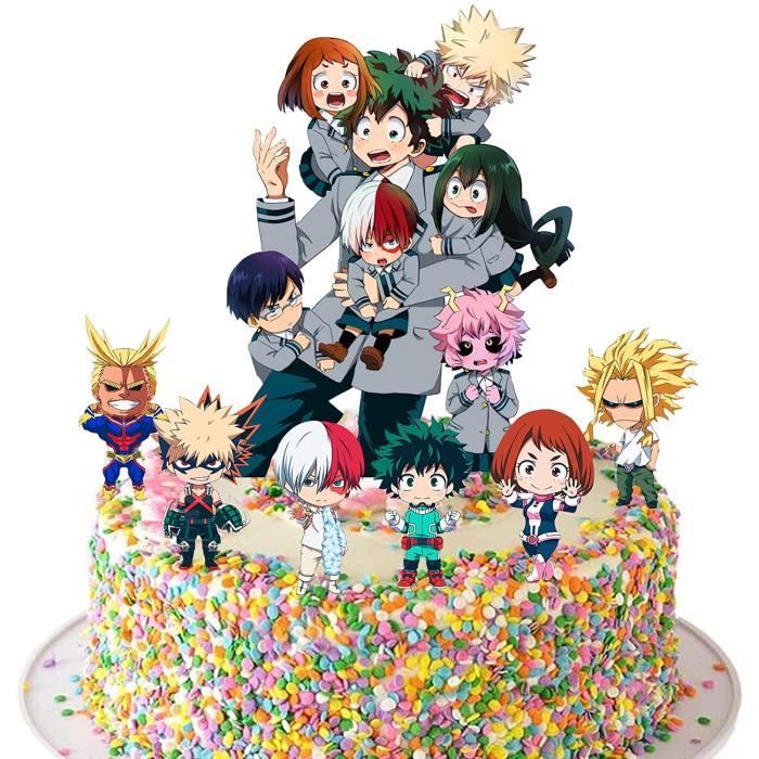 Décorations de gateau My Hero Academia MHA - Décoration de gateau ...