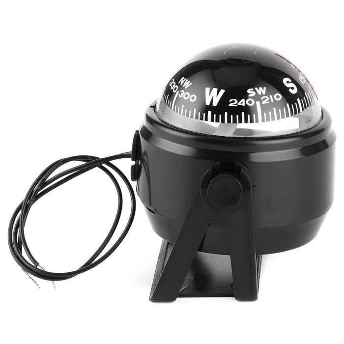 Boussole LED - Tbest - Boussole de navigation marine - Étanche ...