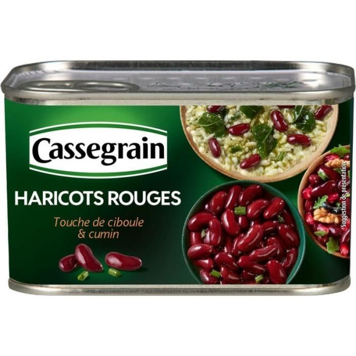 Cassegrain Haricots rouges - Cdiscount Au quotidien