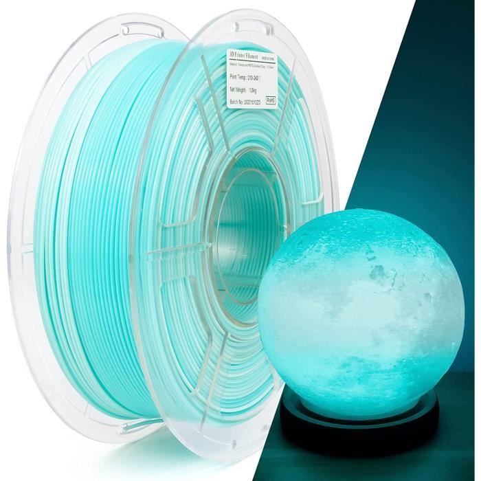 Filament Petg 1.75Mm, Petg Filament Imprimante 3D, Petg Bleu Et Blanc ...