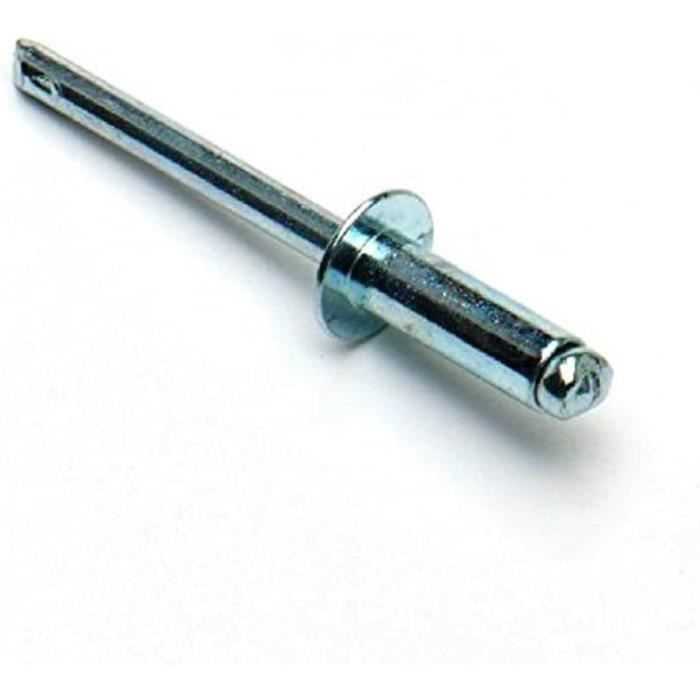 Bulk Hardware Bh04088 Rivet Pop En Alliage, 4,8 X 10 Mm, Set De 50 ...