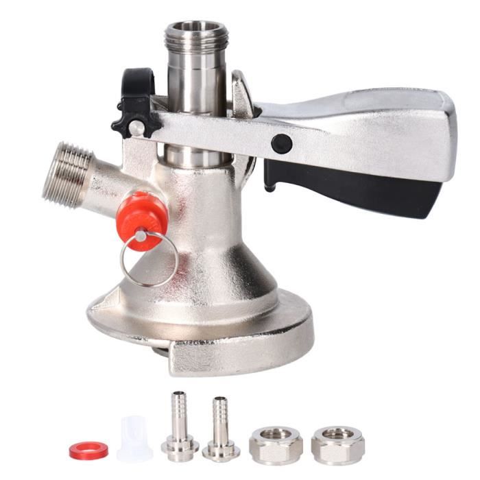 GOTOTOP coupleur de fût Coupleur de distributeur de robinet de baril de ... GOTOTOP coupleur de fût Coupleur de distributeur de robinet de baril de ...