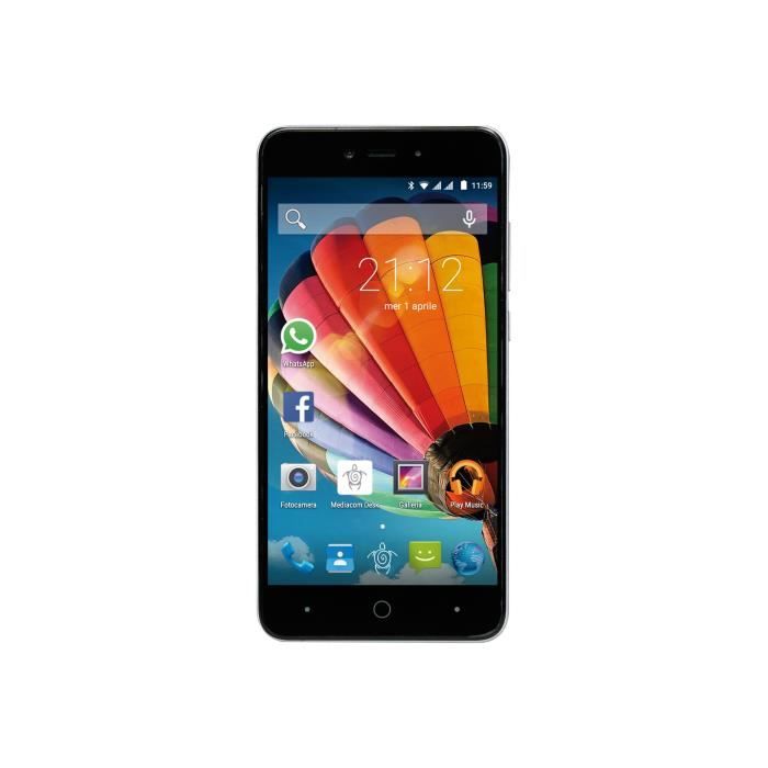 MEDIACOM PhonePad Duo G515 Smartphone double SIM 3G 8 Go microSDHC slot ...