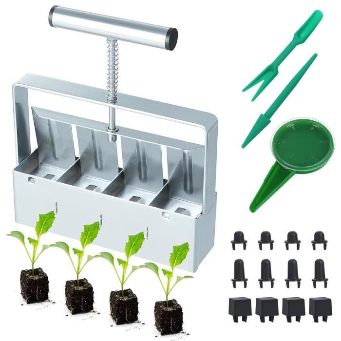 Moendergo Handheld terreau Blocker 2 "terreau Blocker Set de 8 pièces ...