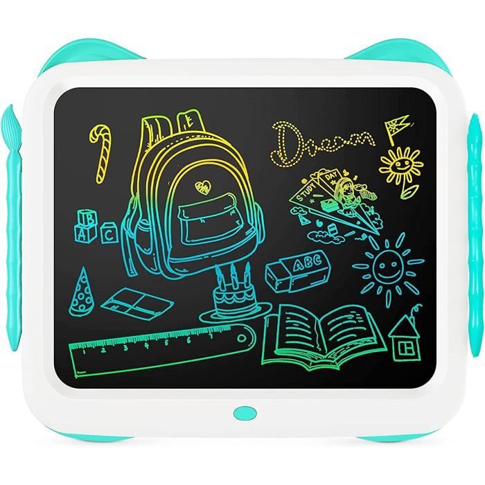 TUGAU Tablette Dessin Enfant Colorée 12 Pouces électronique Effacement ...