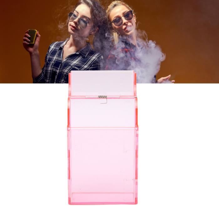 CHE Porte-cigarettes (Rose)Bote 'affichage De Cigarettes Couvercle ...