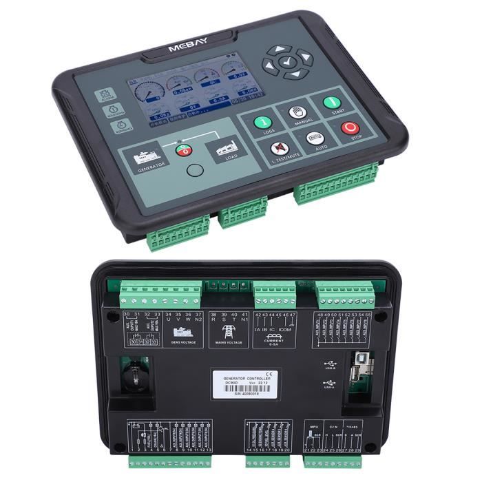 VBESTLIFE Module de commande de groupe électrogène Contrôleur de Groupe ...