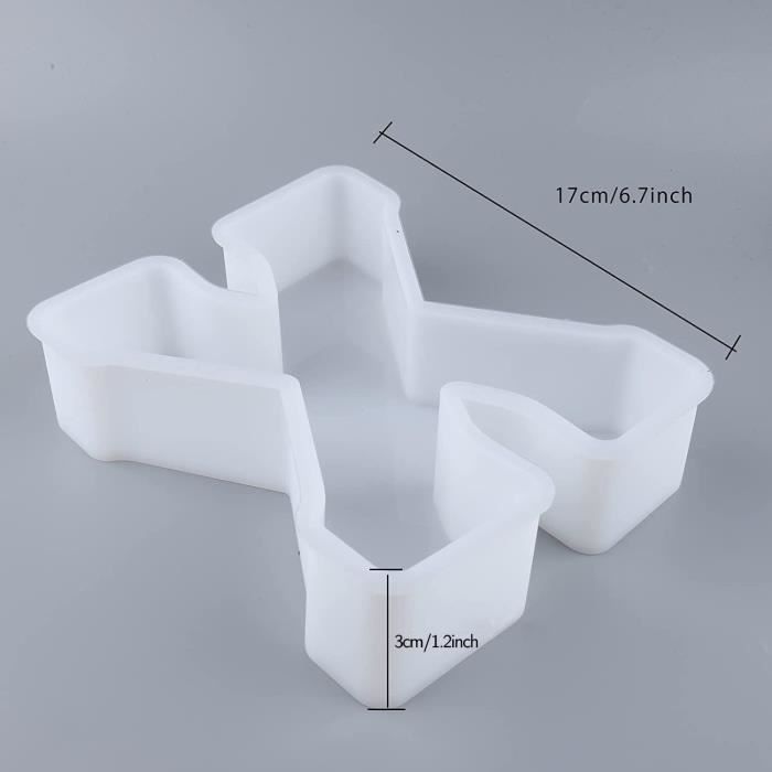 Epoda Moule en silicone en forme de lettres de grande taille, 15,2 cm ...