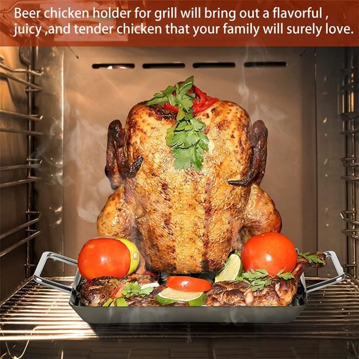 Support de Poulet pour canette de bière, Support Grille RôTissoire ...