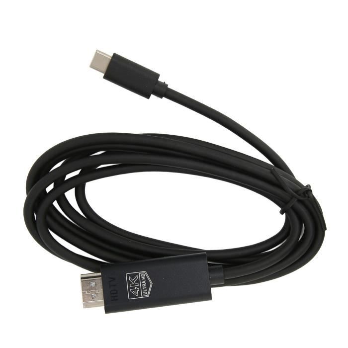 Câble HDMI - EJ.LIFE - UC-503 - 4K 60Hz - 1,8m - Type C vers HDMI ...