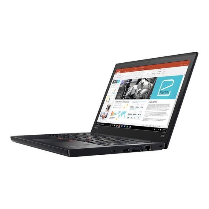 Lenovo ThinkPad X270 20HN Core i5 7200U - 2.5 GHz Win 10 Pro 64 bits 8 ...